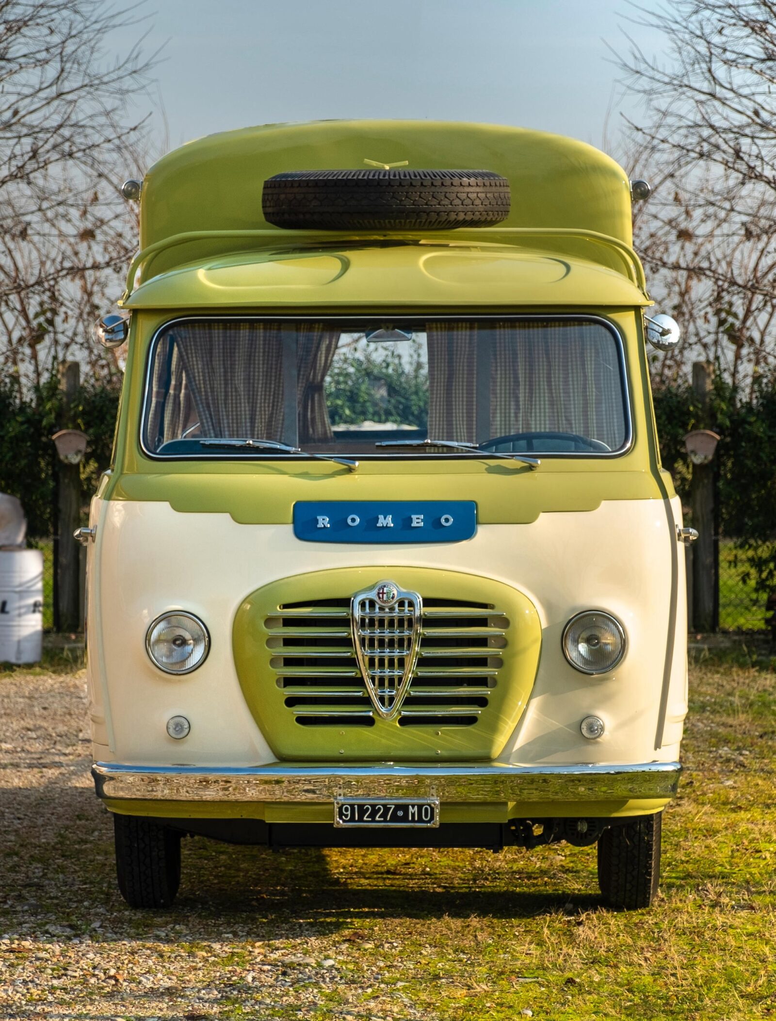 For Sale: A Beautiful 1955 Alfa Romeo T10 "Autotutto" Camper Van