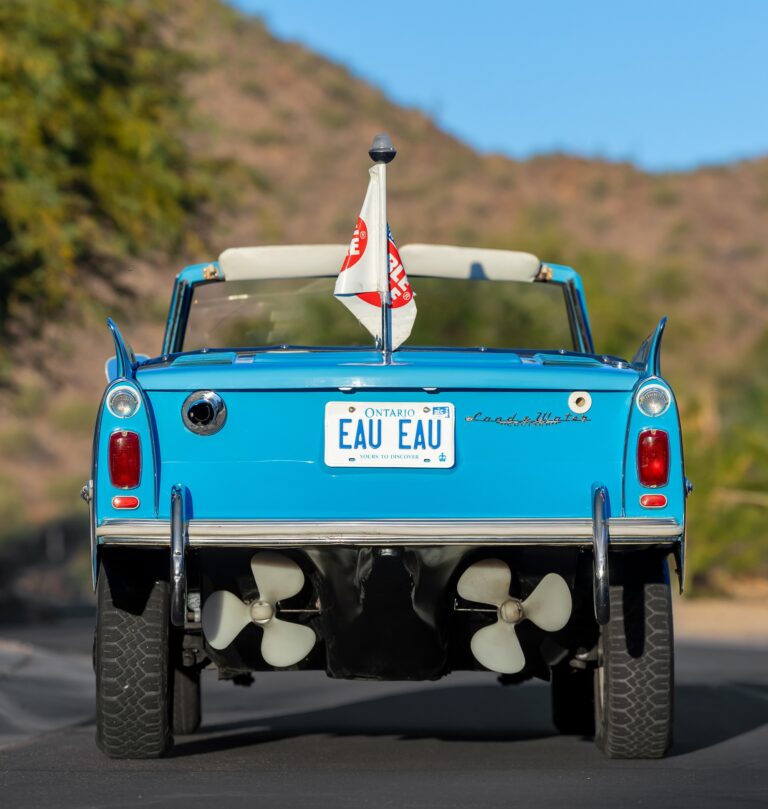 A 1962 Amphicar: The Car That Is Also A Boat