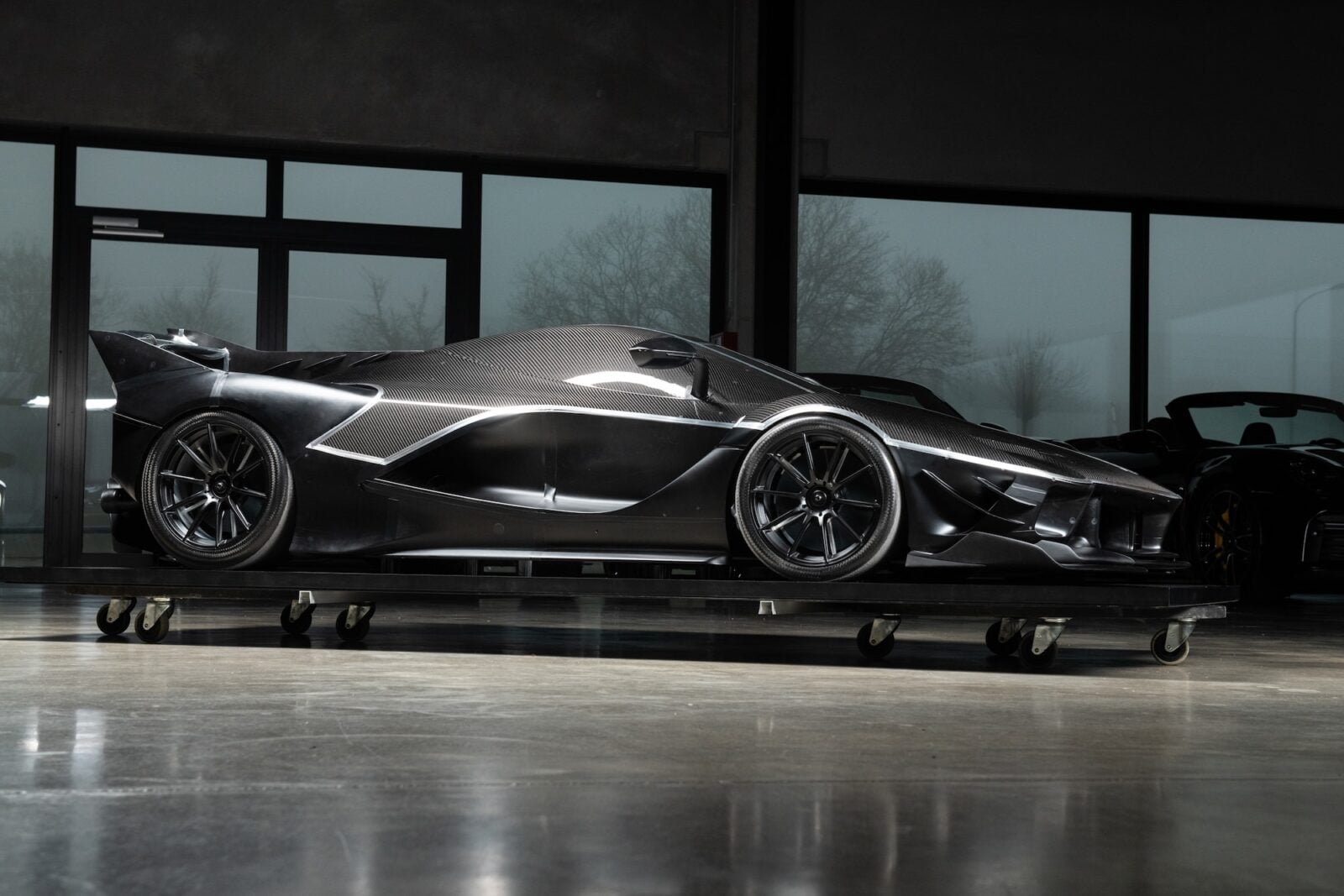 1:2 Scale: An 8+ Foot Long Ferrari FXX-K Evo Wind Tunnel Model