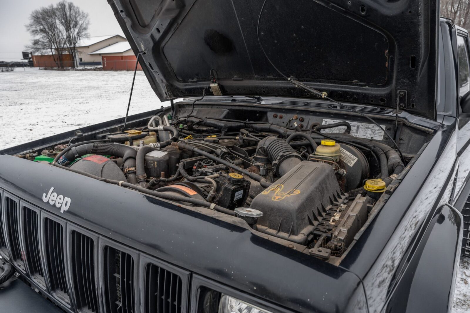 Winter Weapon For Sale: A Jeep Cherokee On A Dominator Track System
