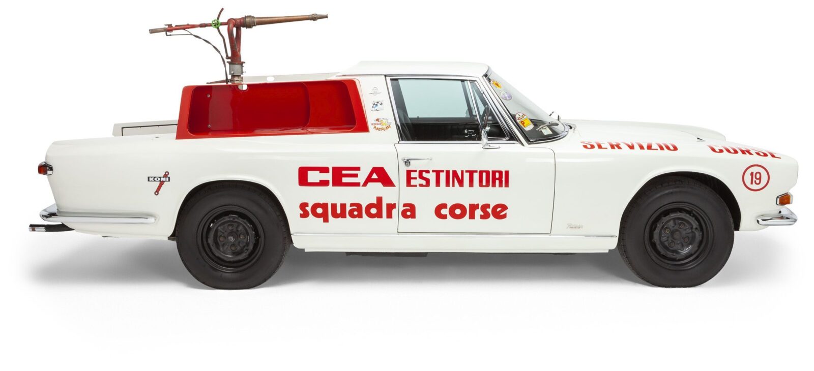 A Rare 1967 Maserati Quattroporte Formula 1 "Fire Truck"