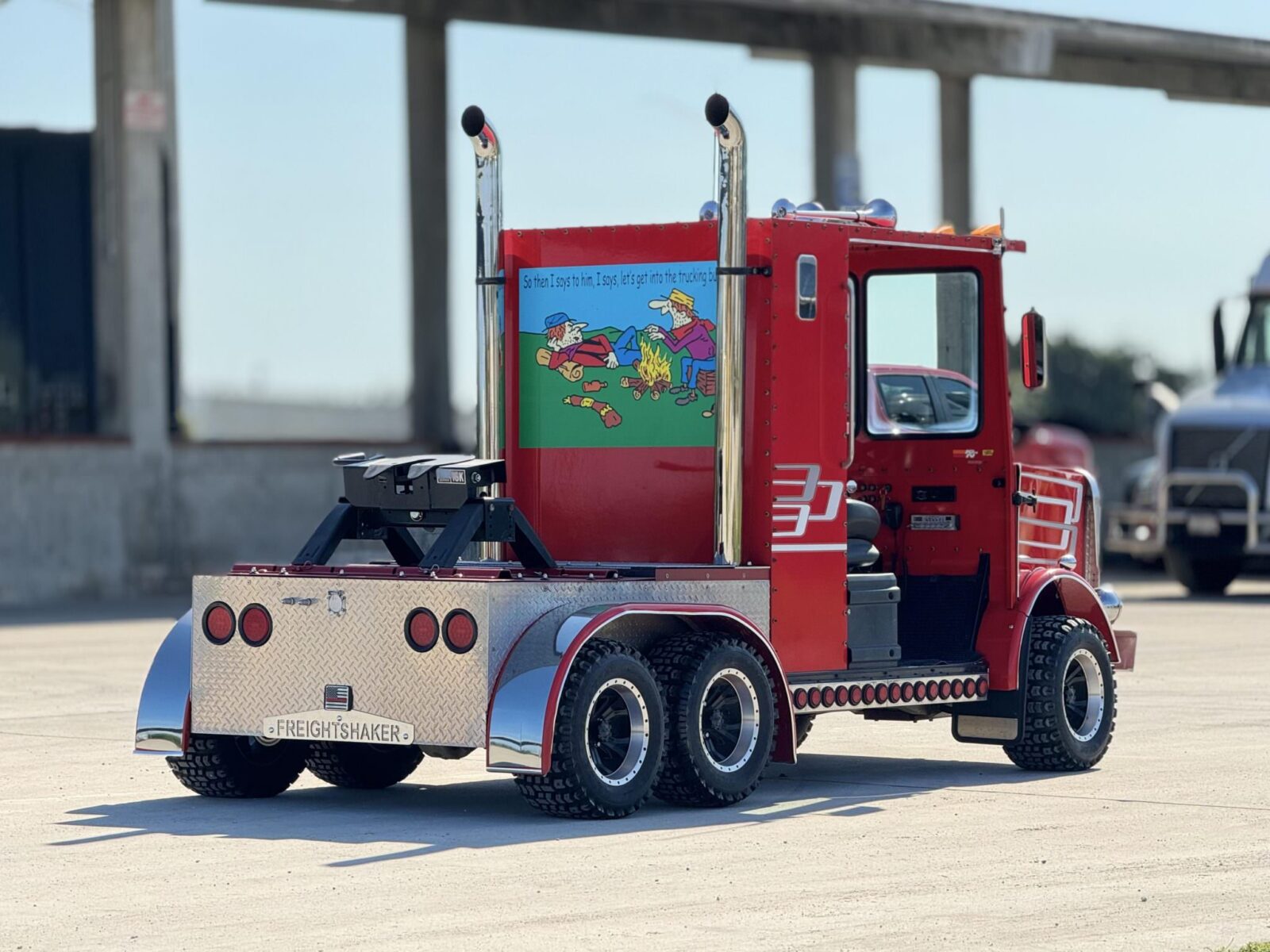 For Sale: A Diesel "Mini Semi-Truck" Four-Wheel Drive