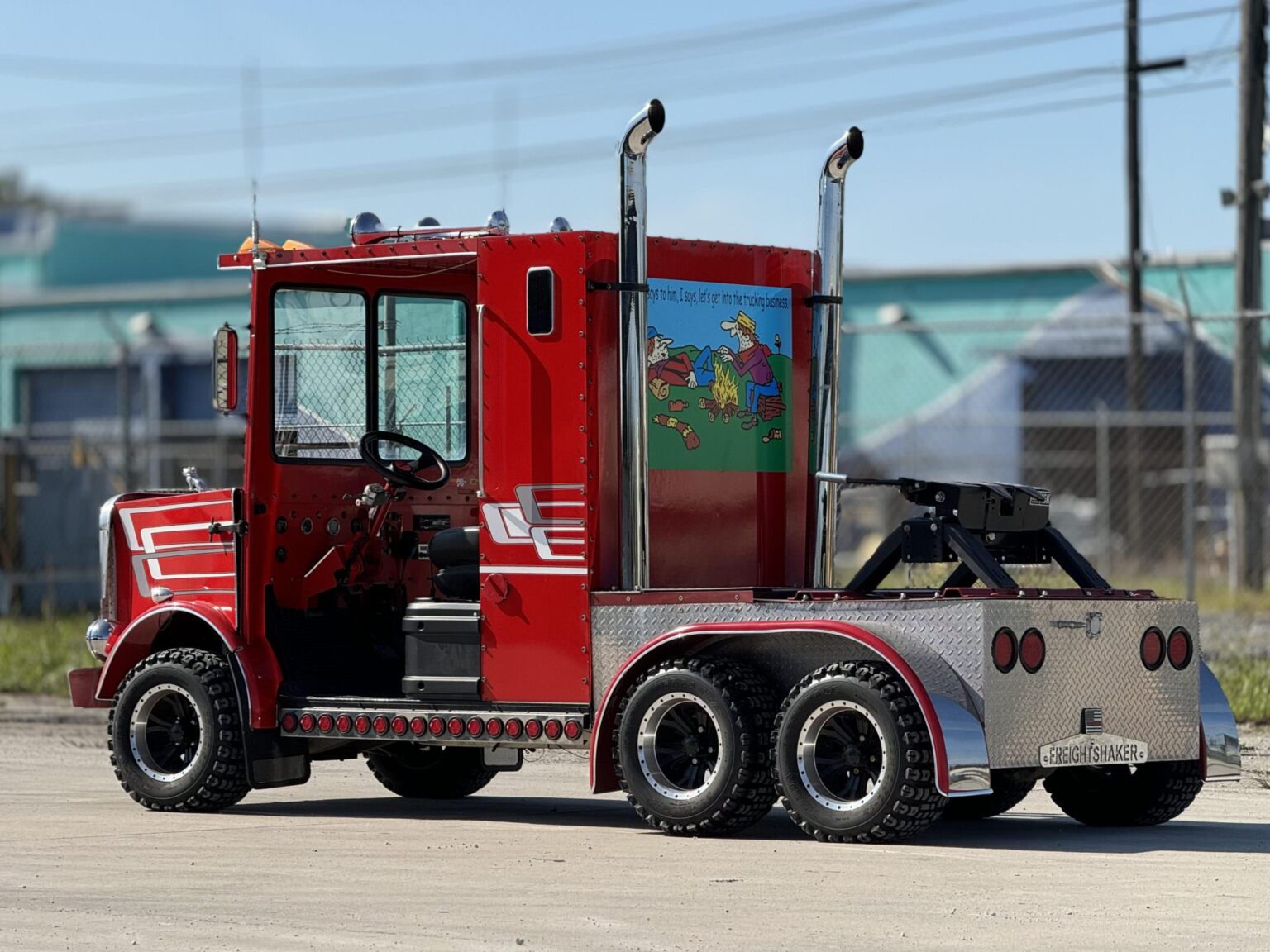 For Sale: A Diesel "Mini Semi-Truck" Four-Wheel Drive