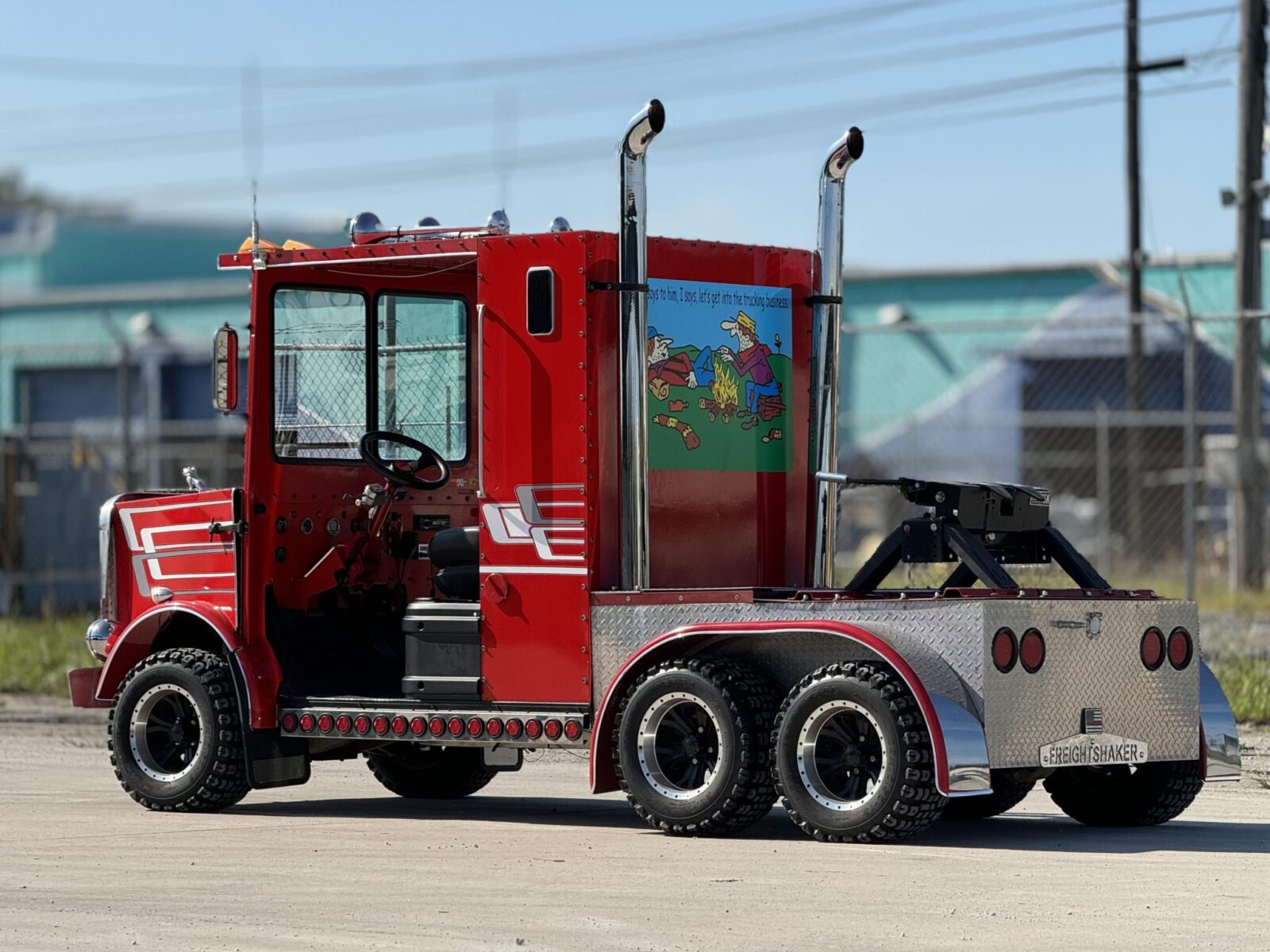 For Sale: A Diesel "Mini Semi-Truck" Four-Wheel Drive