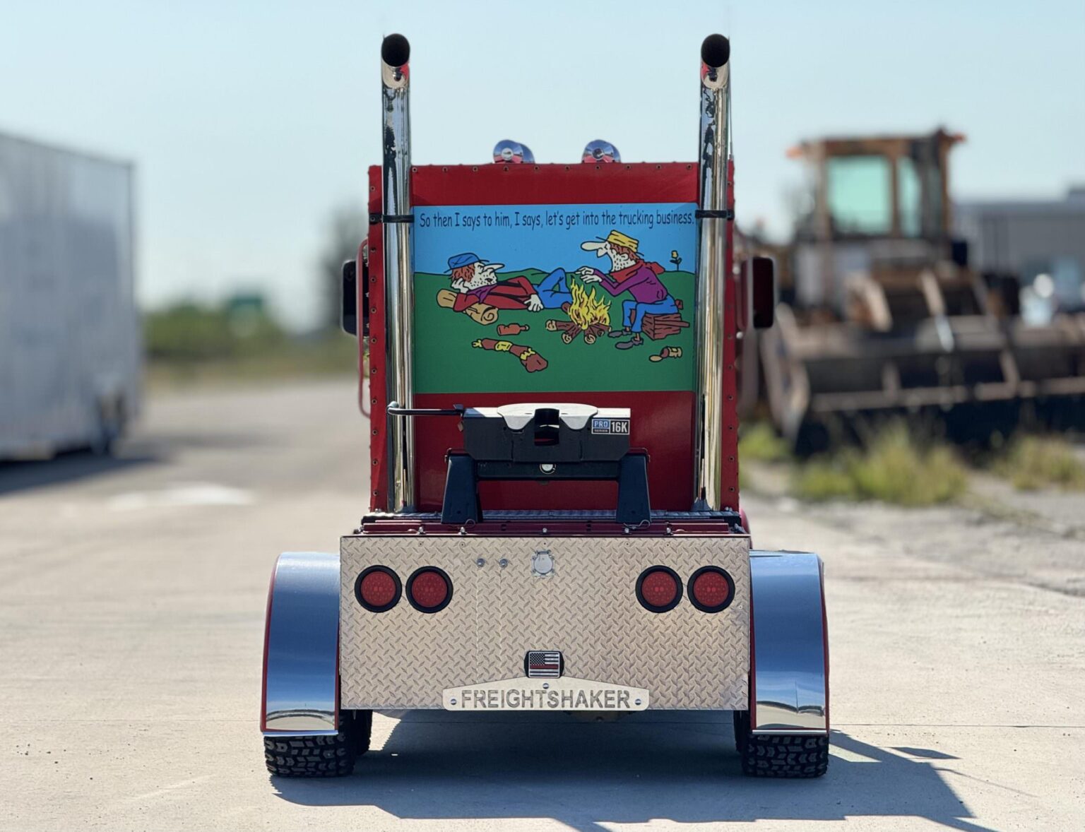 For Sale: A Diesel "Mini Semi-Truck" Four-Wheel Drive