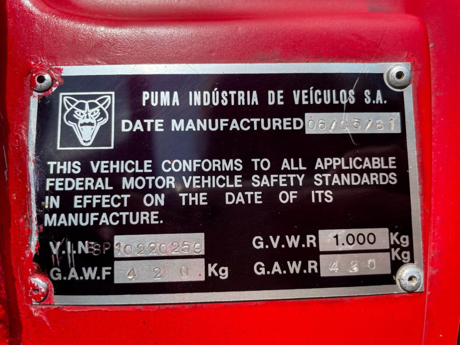 A Rare Brazilian Sports Car: The Puma GTI