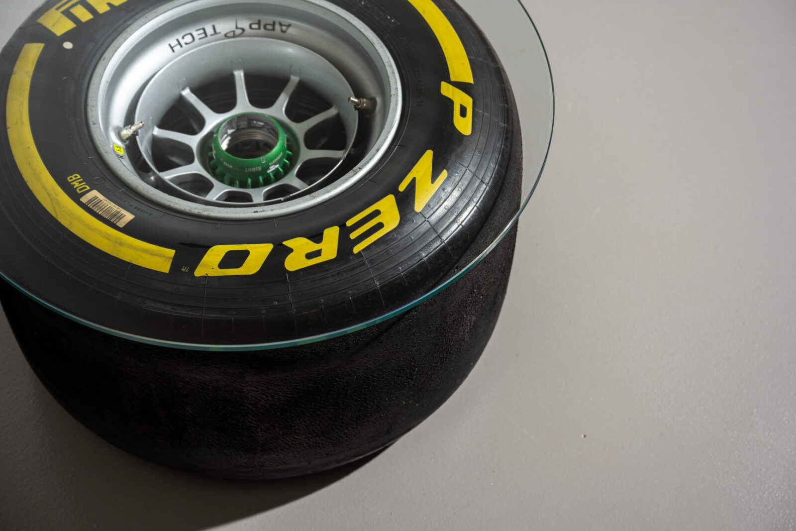 Formula 1 Wheel Coffee Table