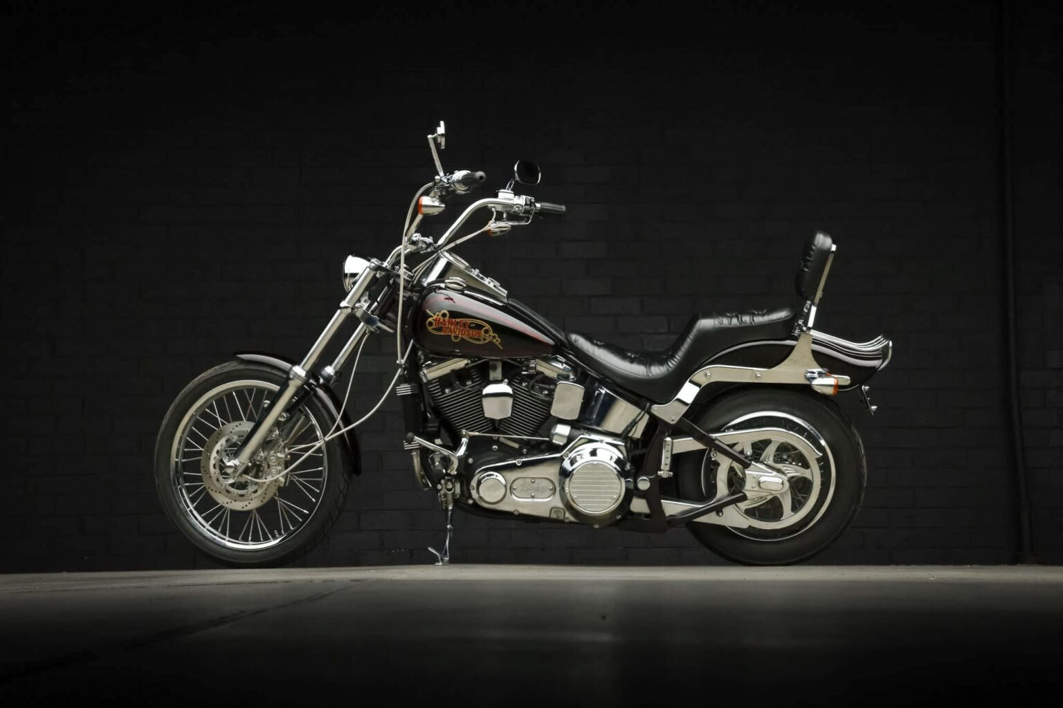 Ex-Steve Perry Of "Journey": A 1987 Harley-Davidson Softail Custom