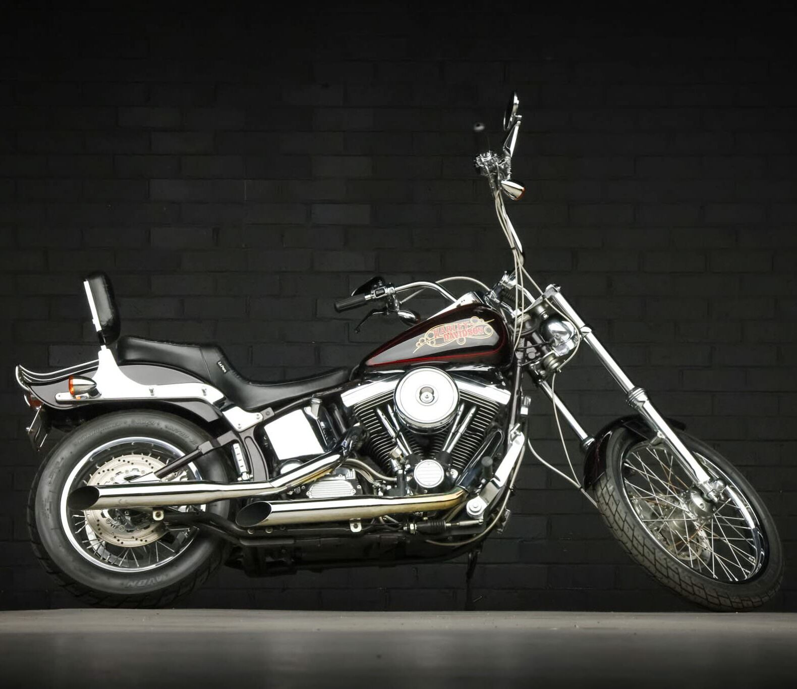 Ex-Steve Perry Of "Journey": A 1987 Harley-Davidson Softail Custom