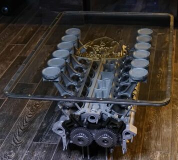 For Sale: A Lamborghini Diablo V12 Coffee Table