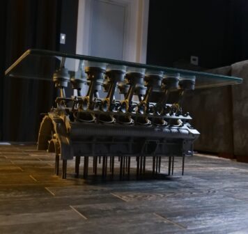 For Sale: A Lamborghini Diablo V12 Coffee Table