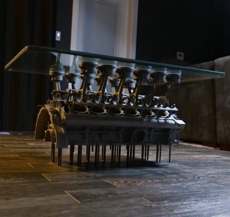 For Sale: A Lamborghini Diablo V12 Coffee Table