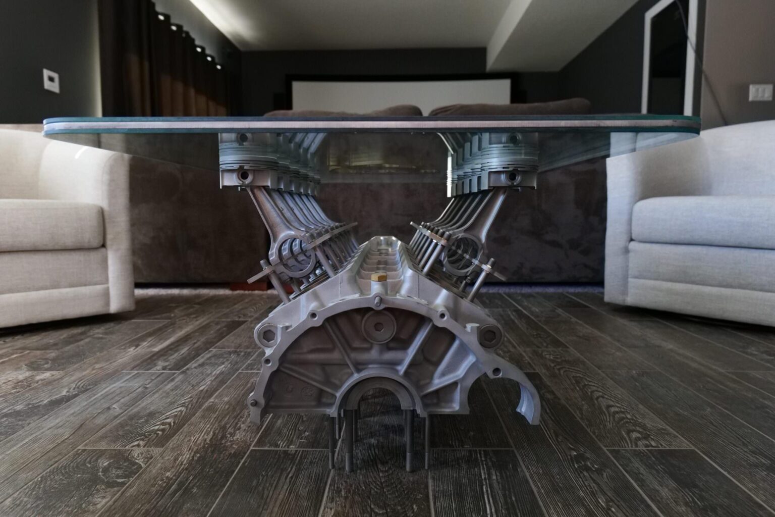 For Sale: A Lamborghini Diablo V12 Coffee Table