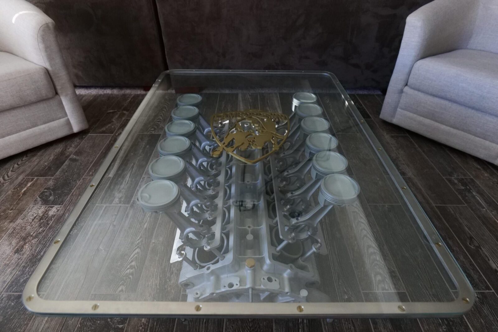 For Sale: A Lamborghini Diablo V12 Coffee Table