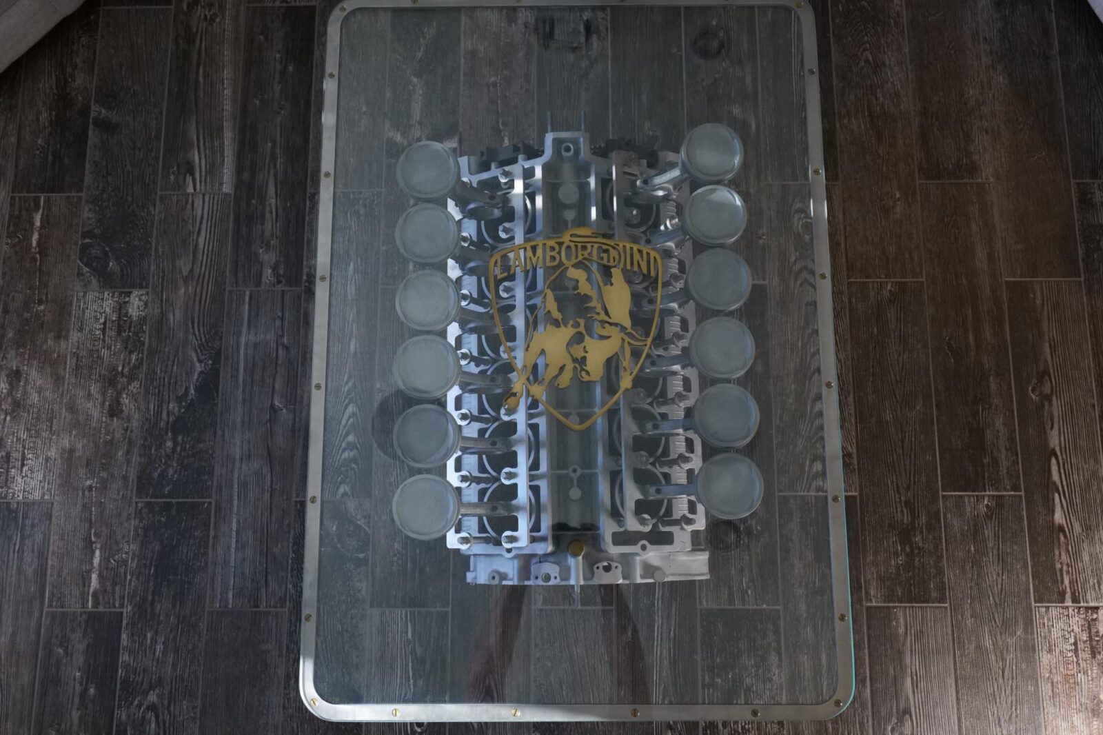 For Sale: A Lamborghini Diablo V12 Coffee Table