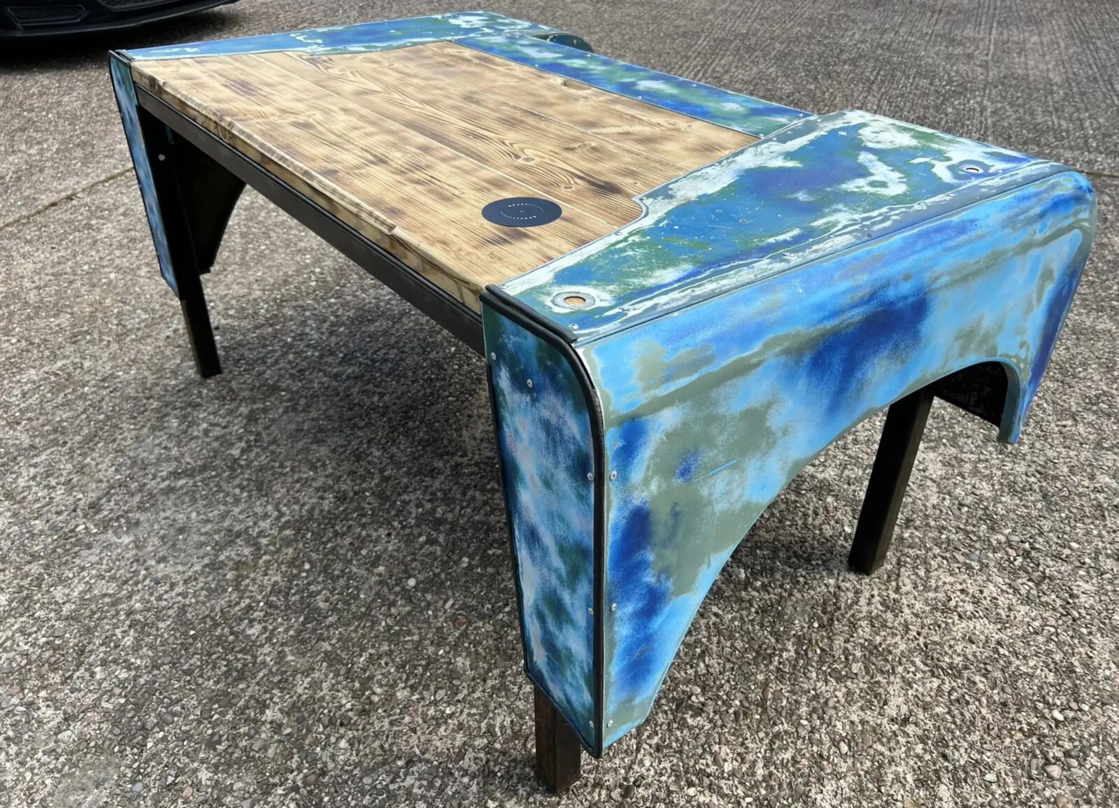 Work From Home: A Land Rover Office Desk With Wireless Charging