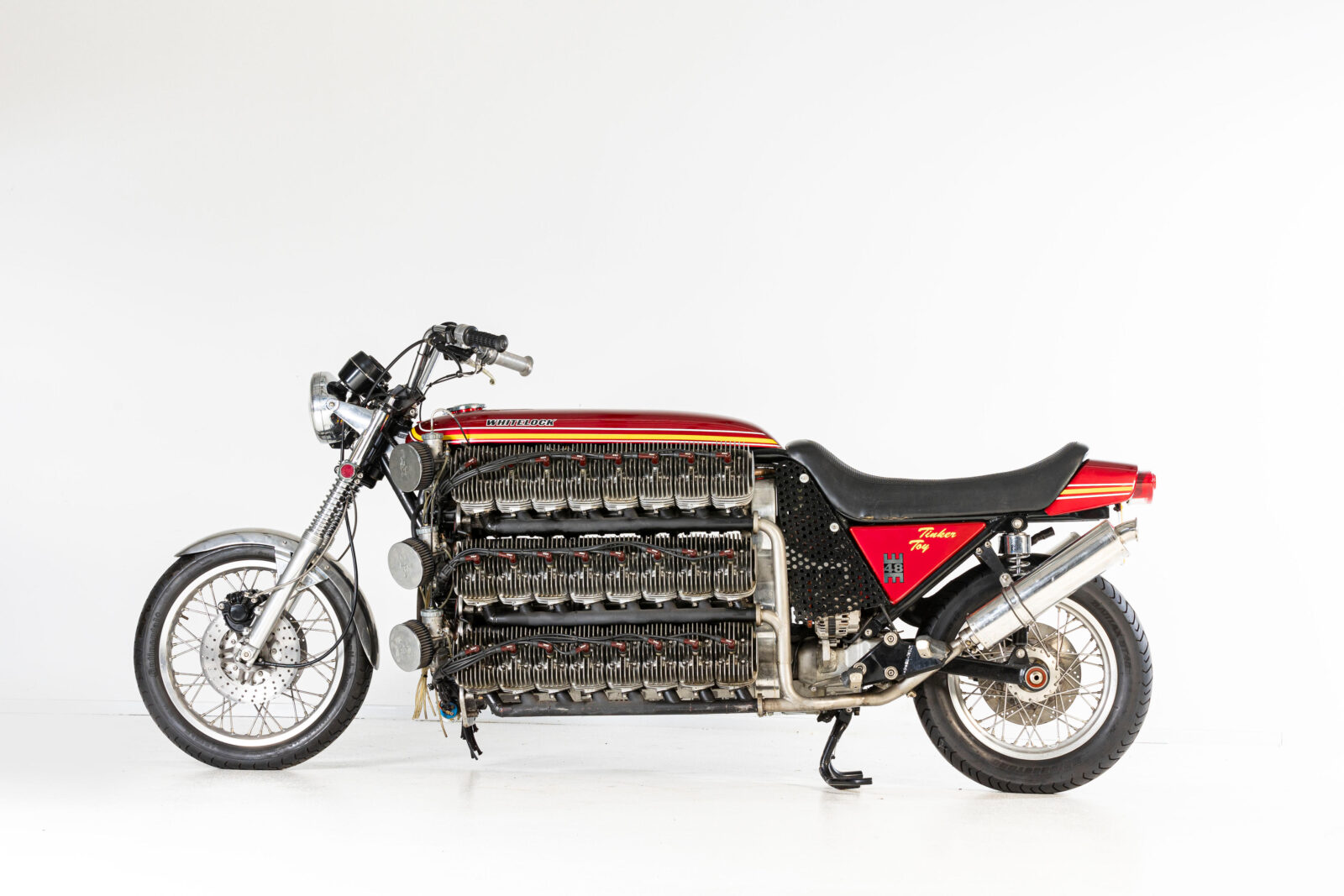 For Sale: The Whitelock "Tinker Toy" 48 Cylinder Motorcycle