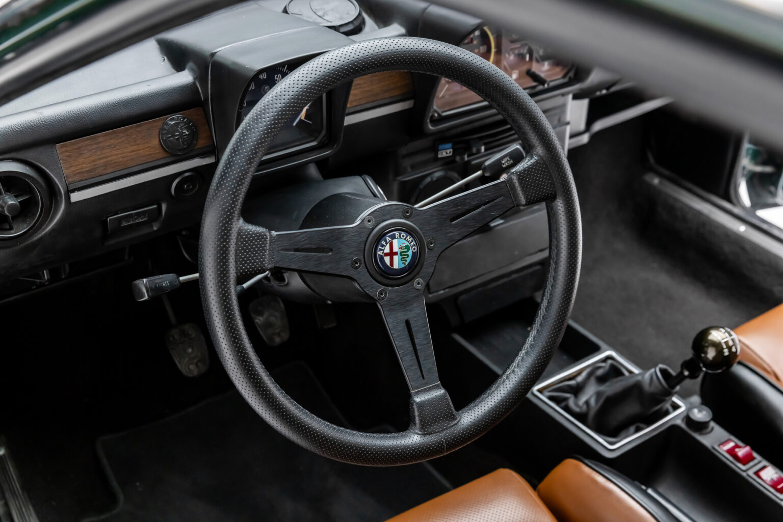 A Tastefully Modified 1977 Alfa Romeo Alfetta GTV
