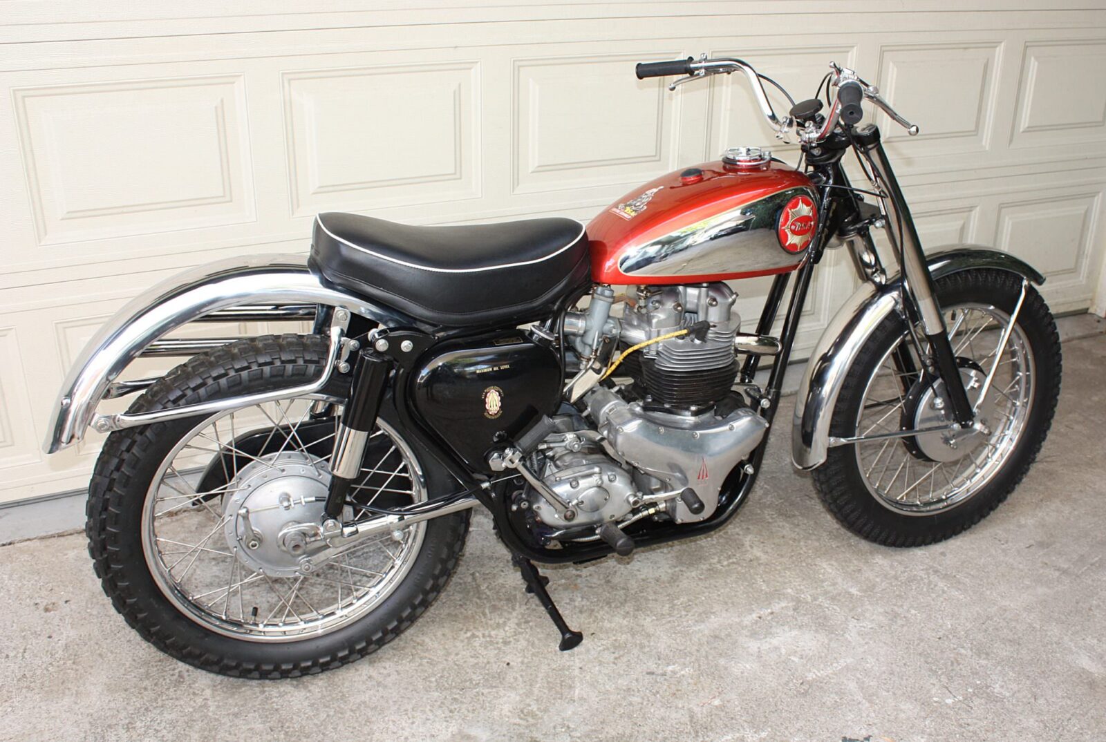 A 1961 BSA Spitfire Scrambler – The "Desert Sled Killer"