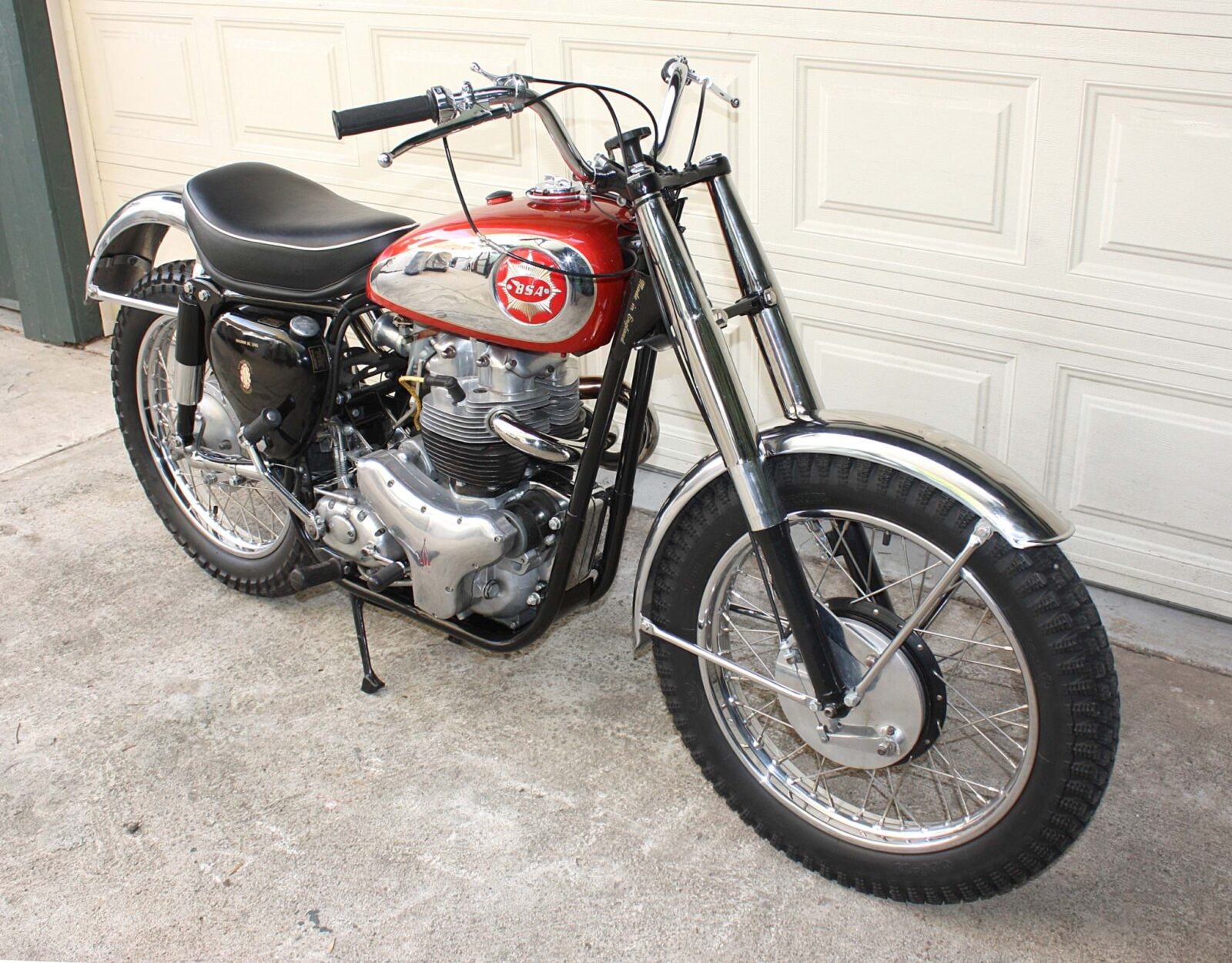 A 1961 BSA Spitfire Scrambler – The "Desert Sled Killer"