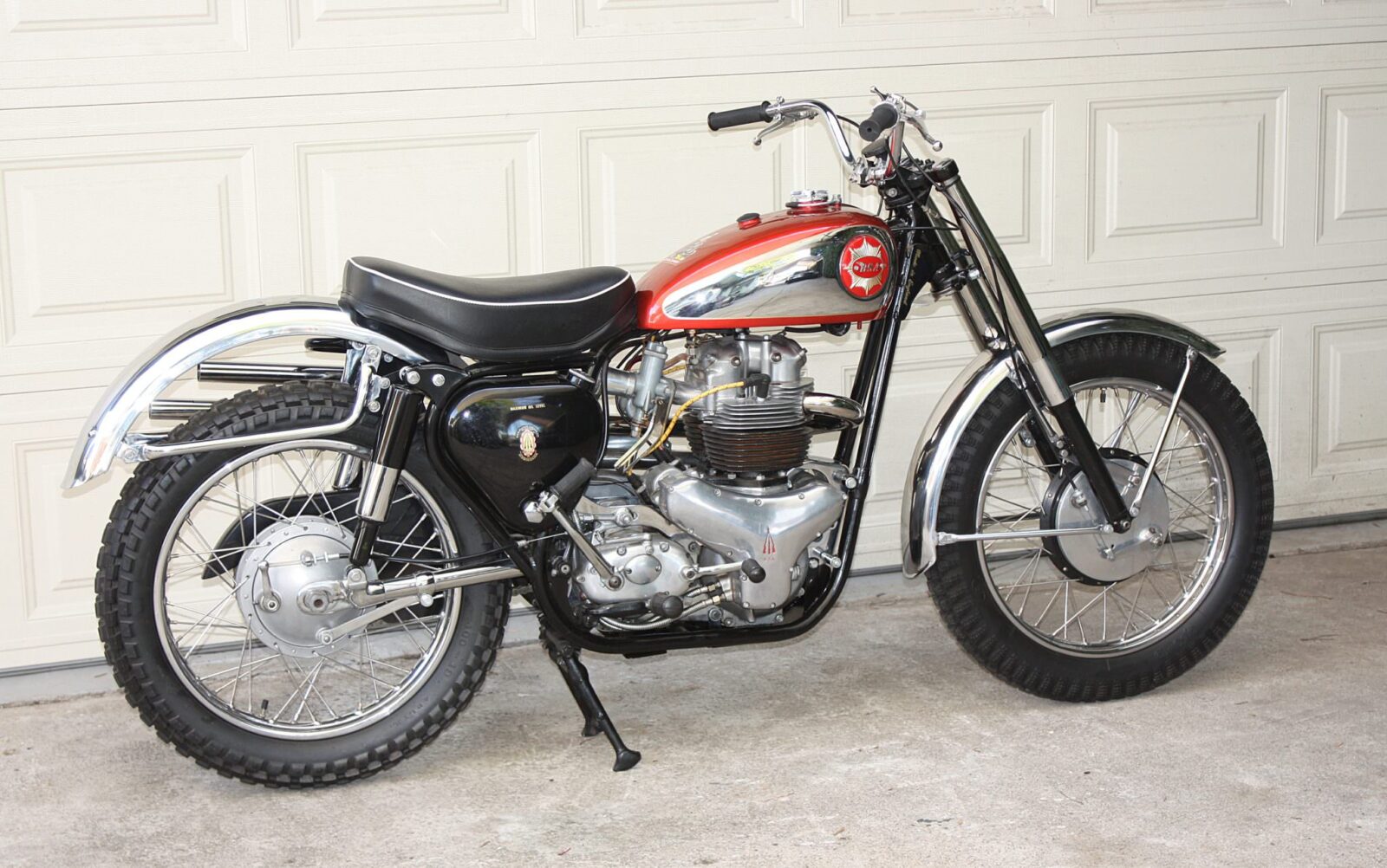 A 1961 BSA Spitfire Scrambler – The "Desert Sled Killer"