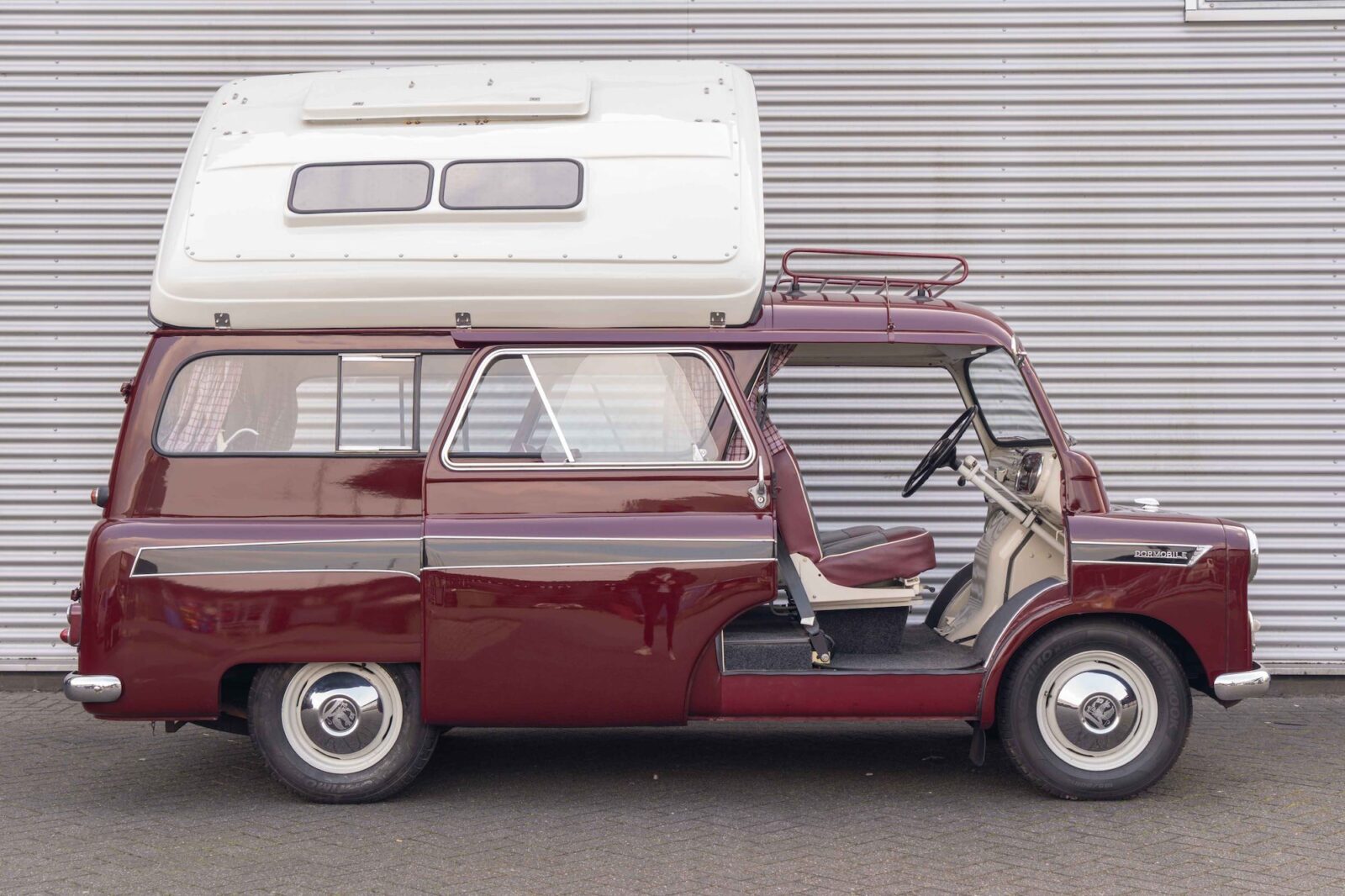 Rare Vintage Home-On-Wheels: A 1961 Bedford Dormobile Camper