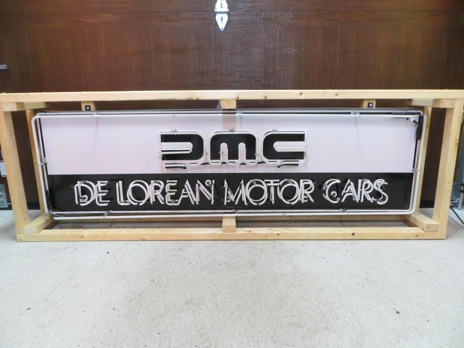 For Sale: A 6 Foot Wide DeLorean Neon Sign