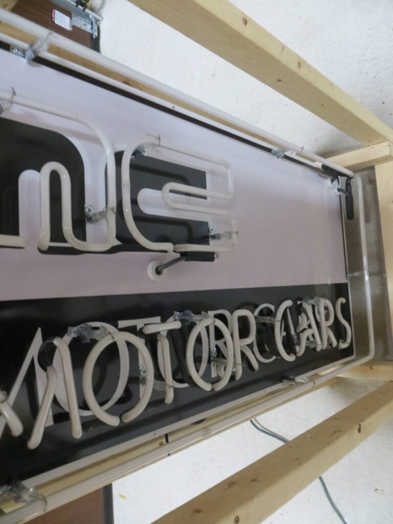 For Sale: A 6 Foot Wide DeLorean Neon Sign