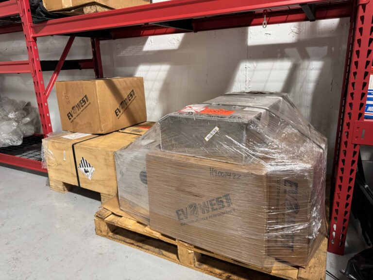 An EV West Volkswagen Beetle Electric Conversion Kit