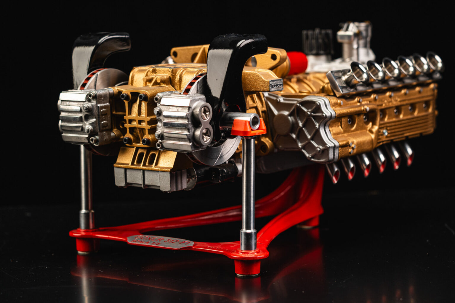 1:3rd Scale: A Ferrari 312T Formula 1 Engine