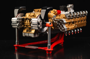 1:3rd Scale: A Ferrari 312T Formula 1 Engine