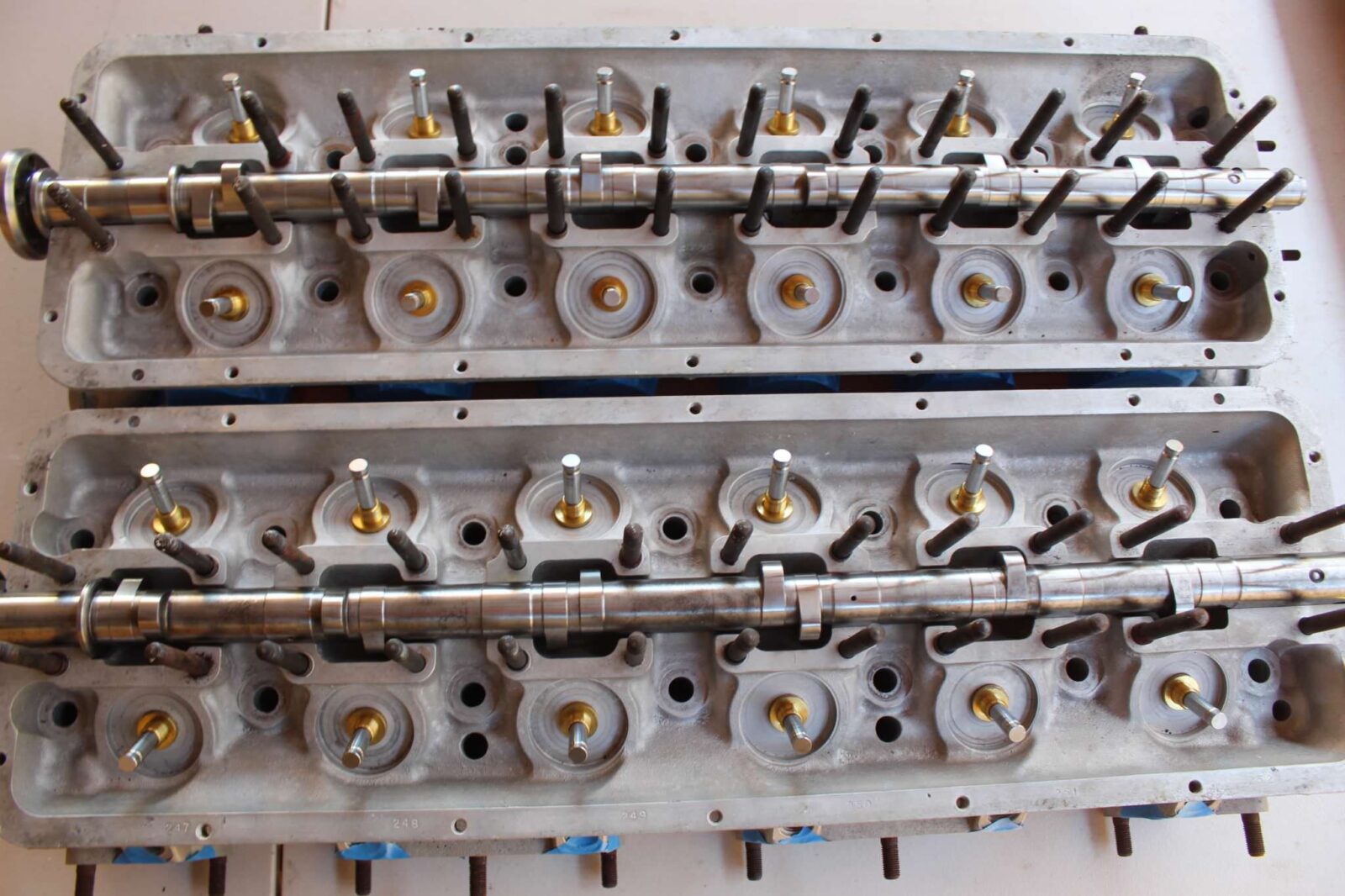 Needs Assembly: A Dismantled Ferrari 4.4 Liter Colombo V12 Engine