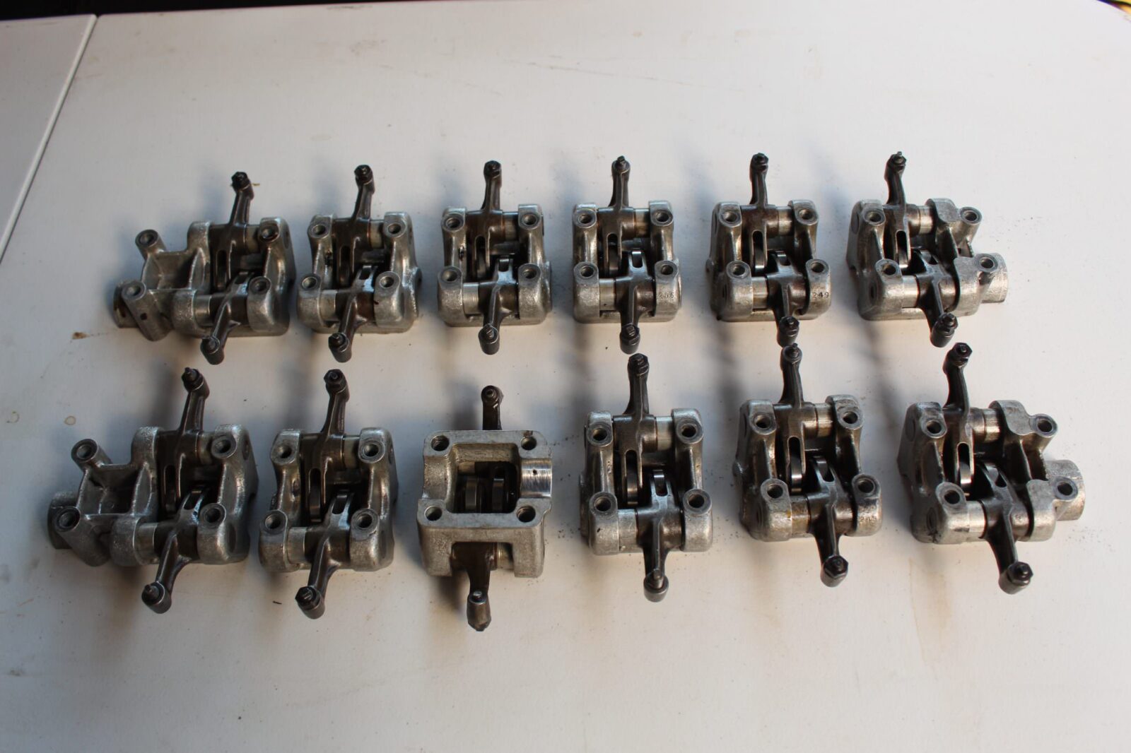 Needs Assembly: A Dismantled Ferrari 4.4 Liter Colombo V12 Engine