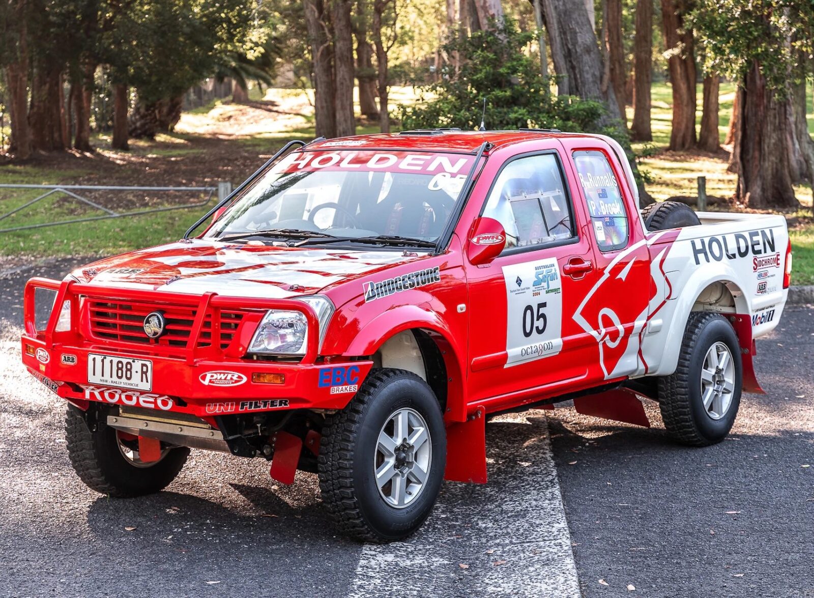 For Sale: An Ex-Peter Brock Australian Safari Rally Holden Rodeo