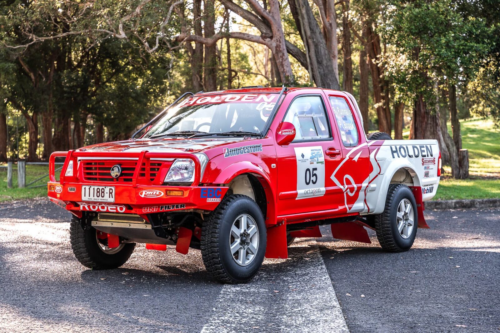 For Sale: An Ex-Peter Brock Australian Safari Rally Holden Rodeo