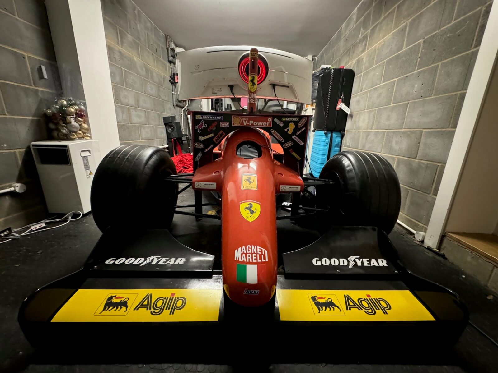 For Sale: A Homemade Ferrari Formula 1 Simulator
