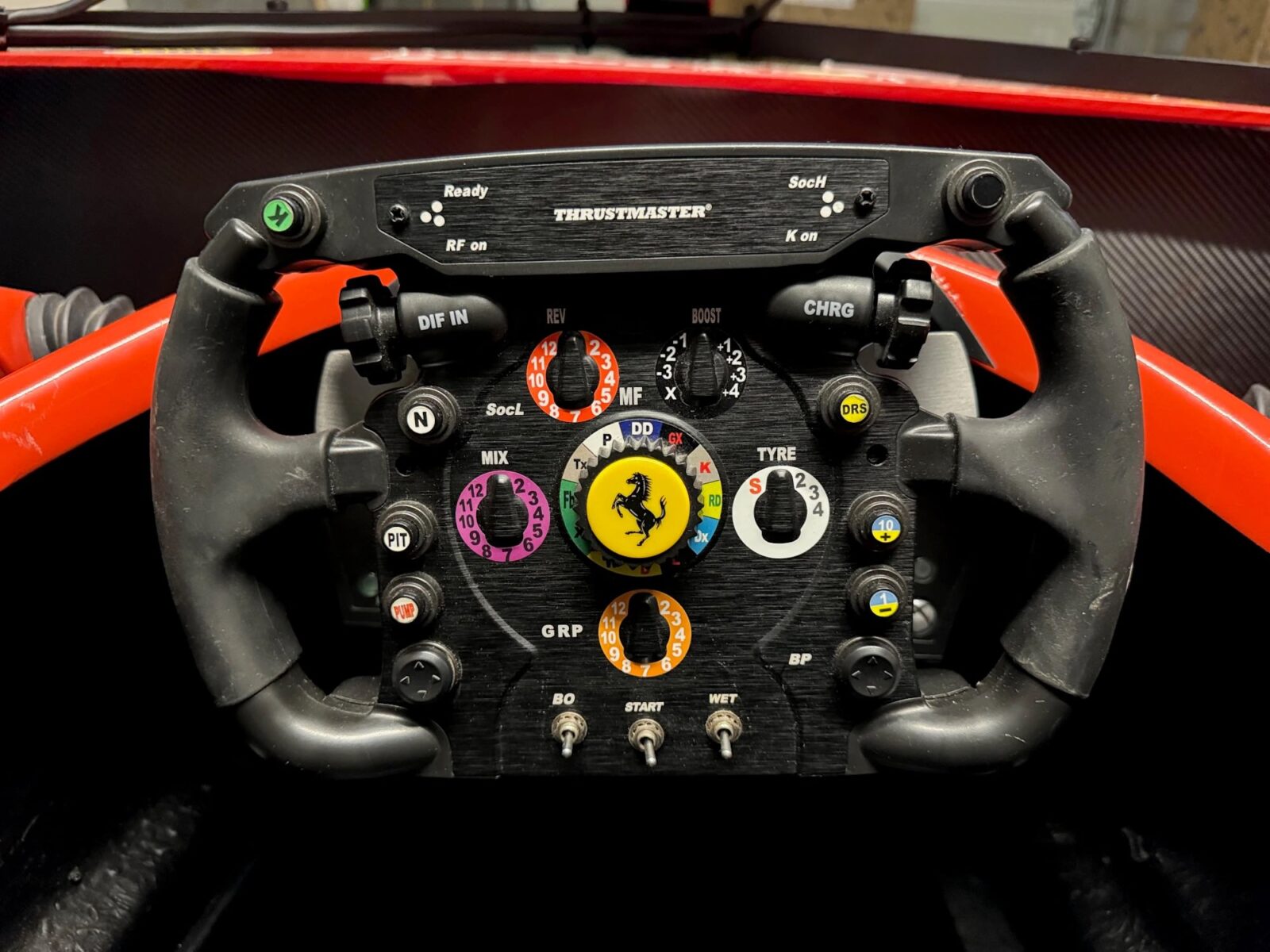 For Sale: A Homemade Ferrari Formula 1 Simulator