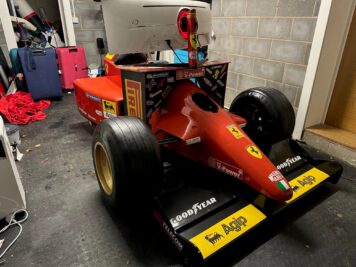 For Sale: A Homemade Ferrari Formula 1 Simulator