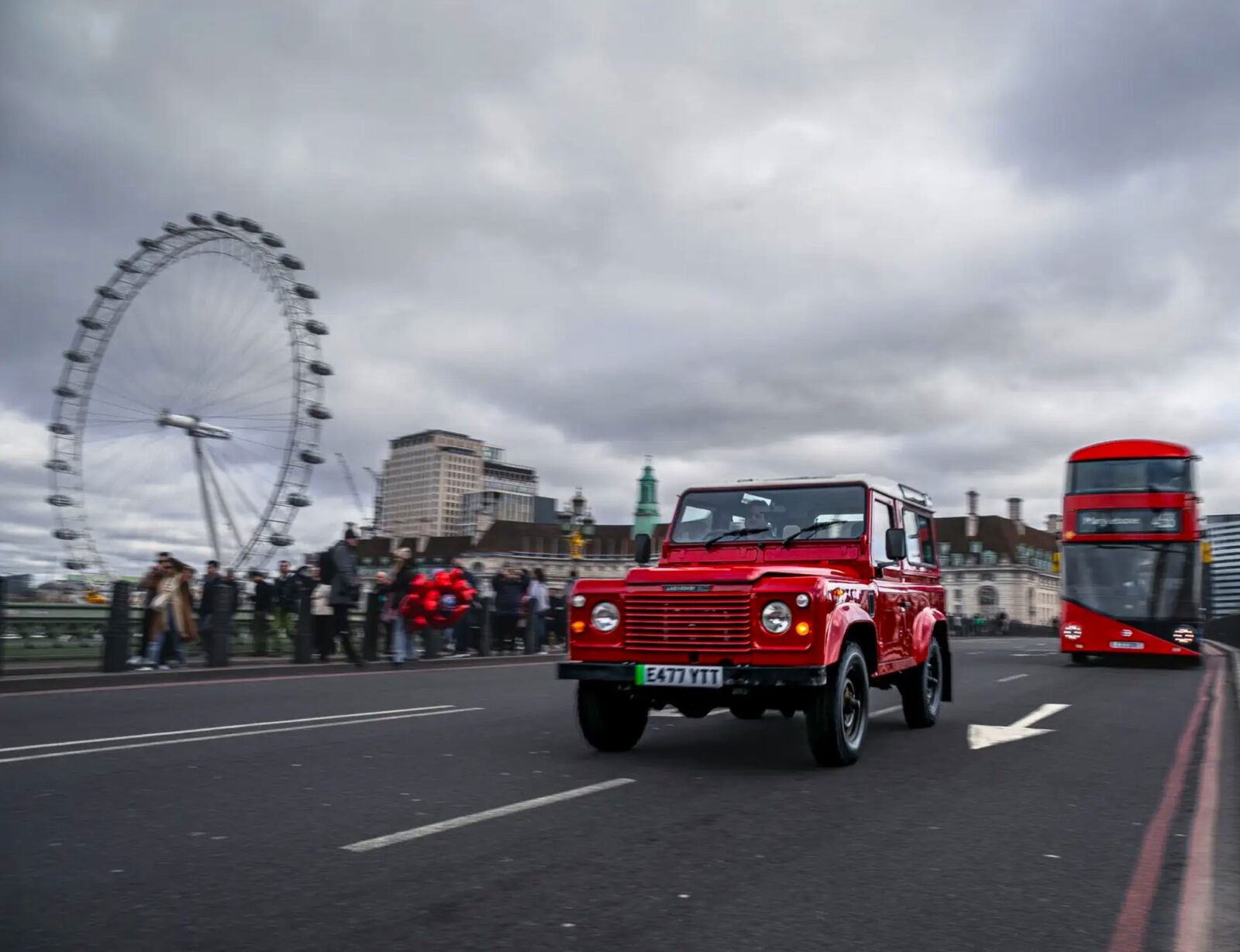 For Sale: An Unusual 100% Electric Land Rover Defender 90