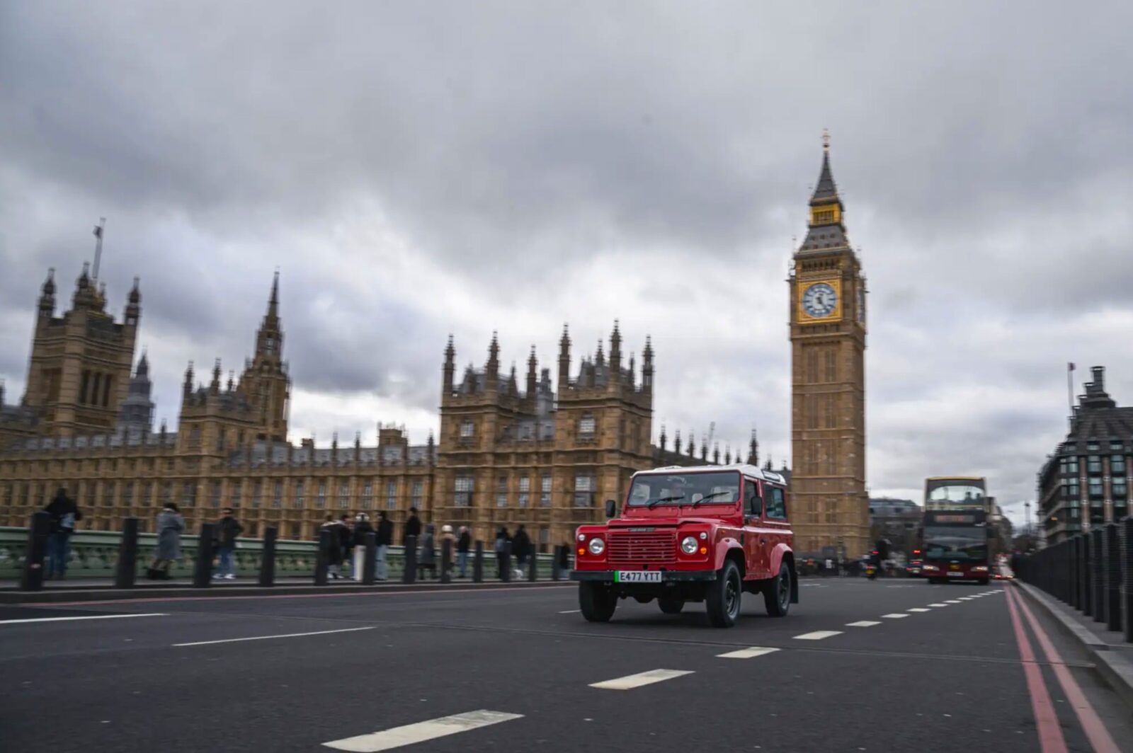 For Sale: An Unusual 100% Electric Land Rover Defender 90