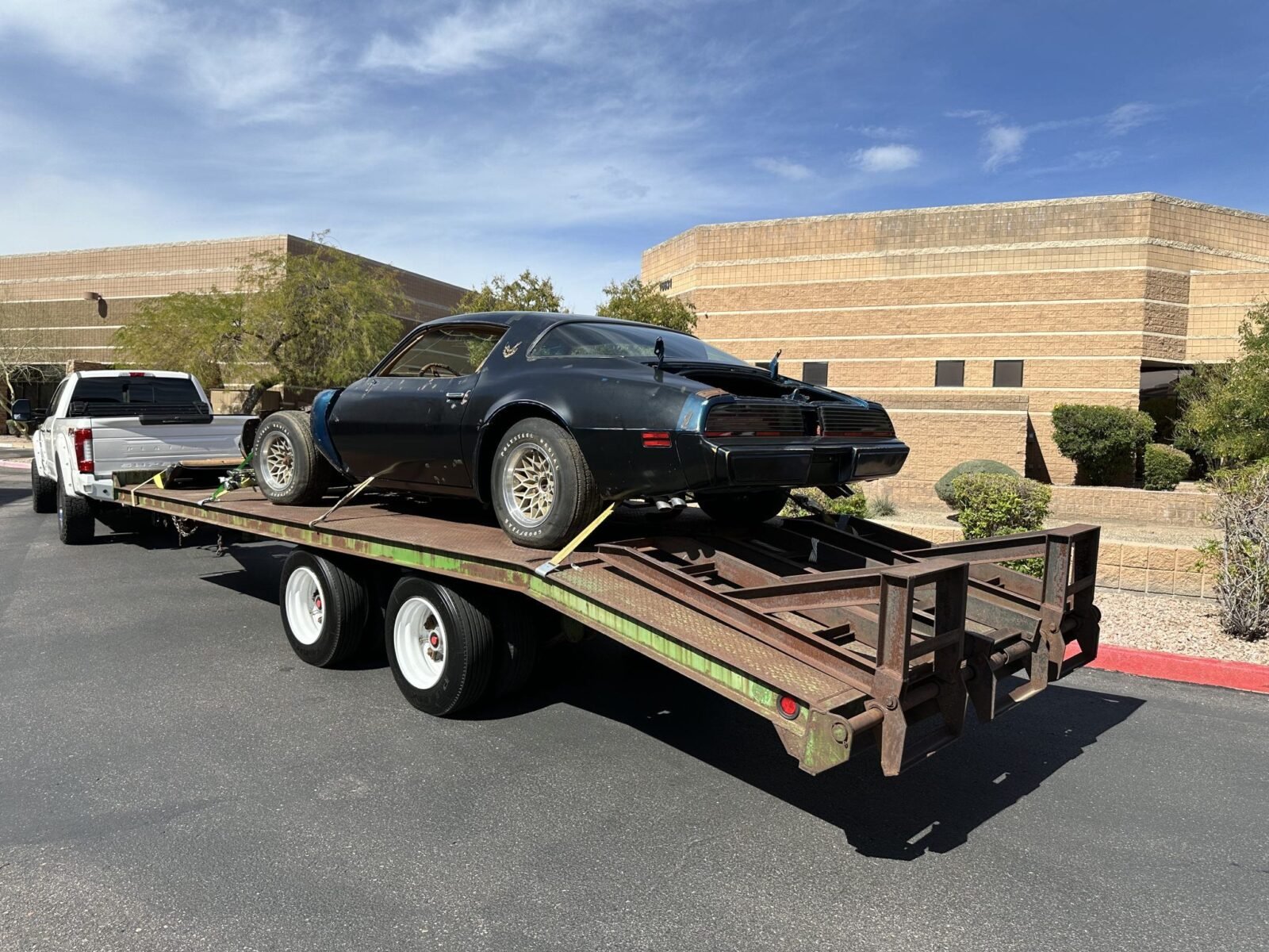 A Pontiac Firebird Trans Am Stunt Car From Steve McQueen’s Final Film