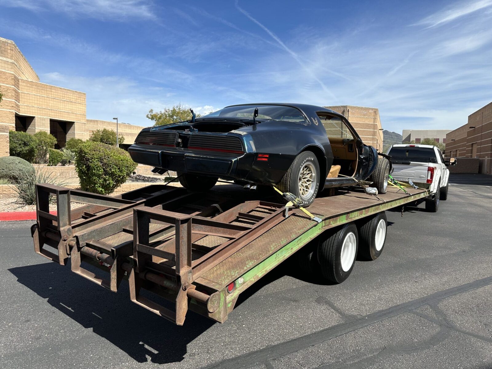 A Pontiac Firebird Trans Am Stunt Car From Steve McQueen’s Final Film