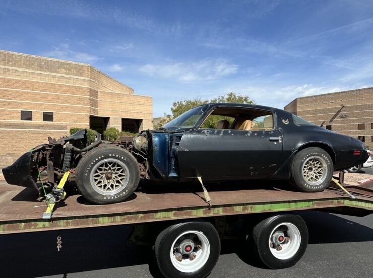 A Pontiac Firebird Trans Am Stunt Car From Steve McQueen’s Final Film