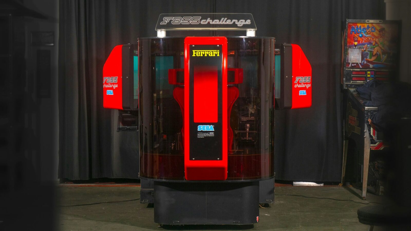 For Sale: A 1999 Sega Ferrari F355 Challenge DX Racing Simulator