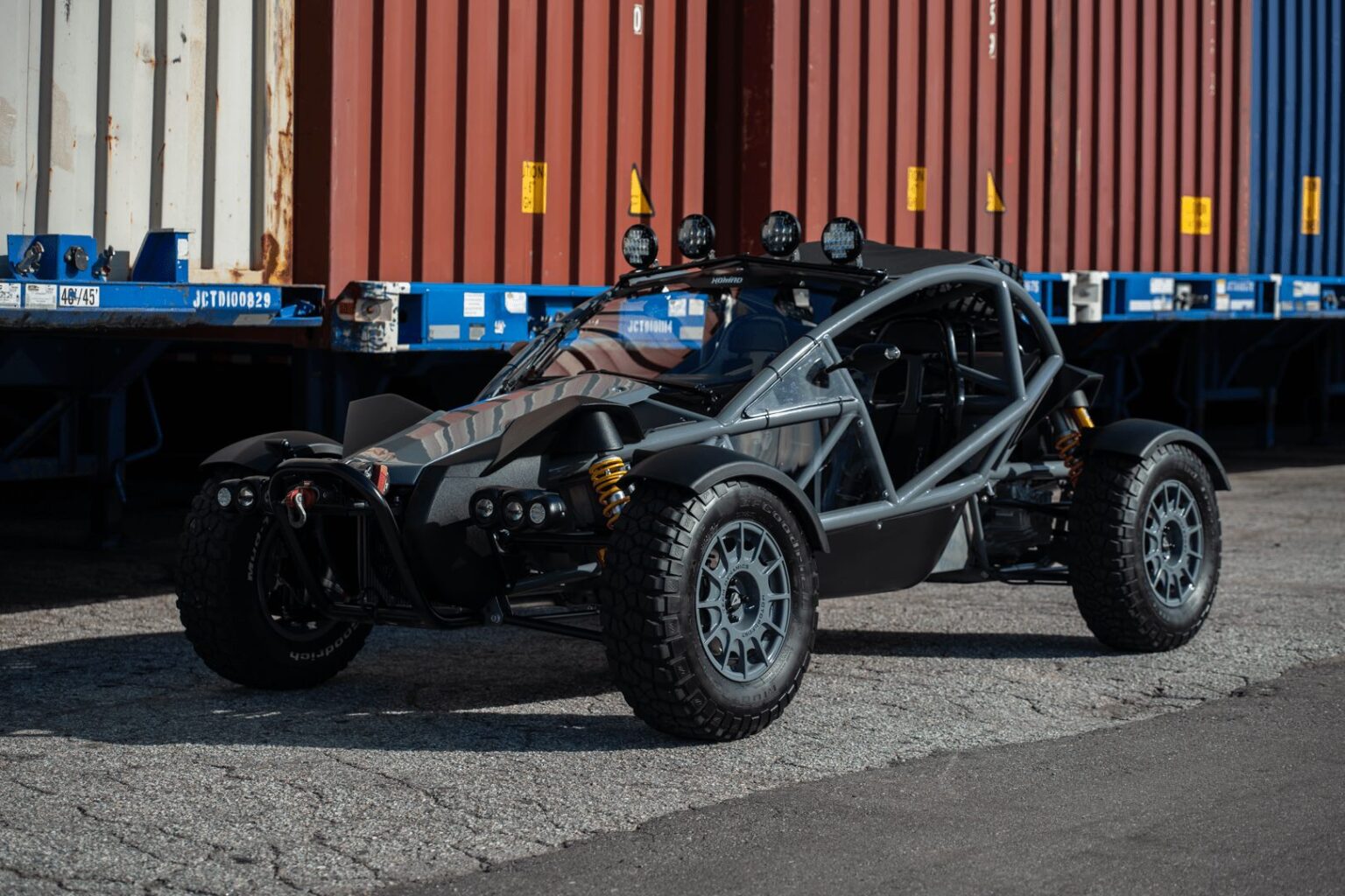 For Sale: A Street-Legal Supercharged Ariel Nomad Tactical Buggy