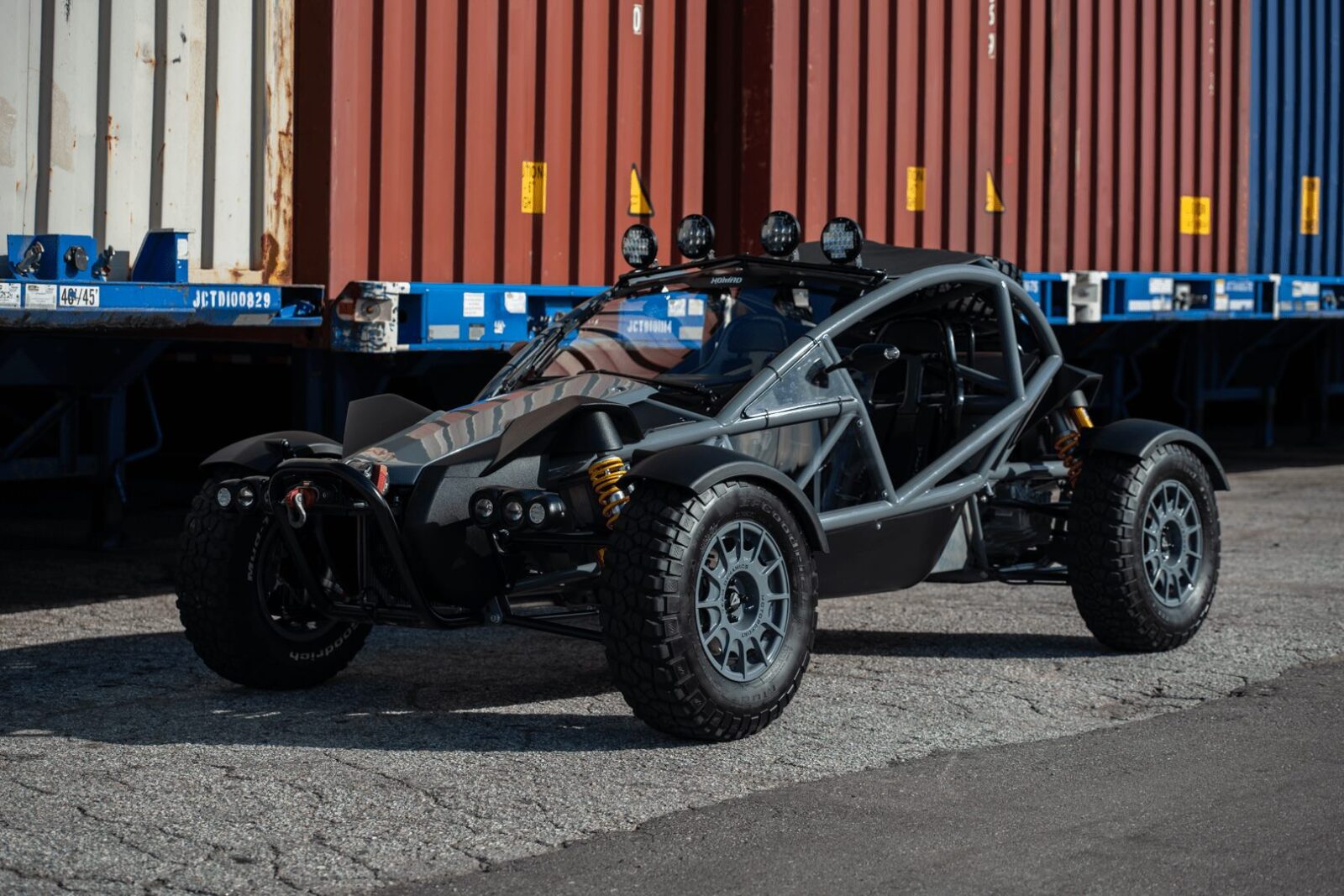 For Sale: A Street-Legal Supercharged Ariel Nomad Tactical Buggy