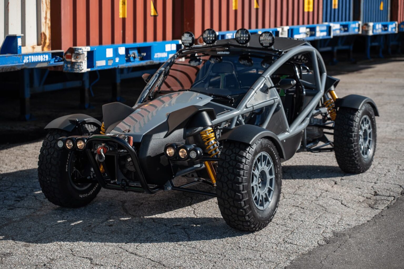For Sale: A Street-Legal Supercharged Ariel Nomad Tactical Buggy