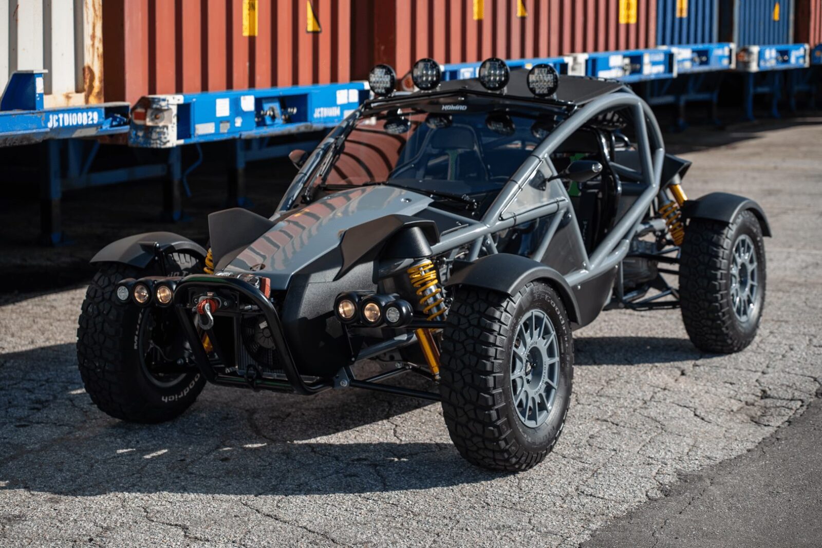 For Sale: A Street-Legal Supercharged Ariel Nomad Tactical Buggy
