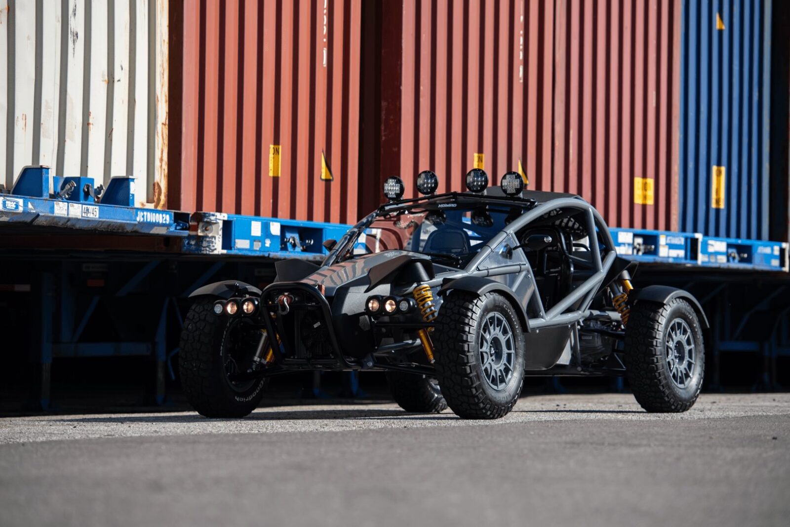 For Sale: A Street-Legal Supercharged Ariel Nomad Tactical Buggy