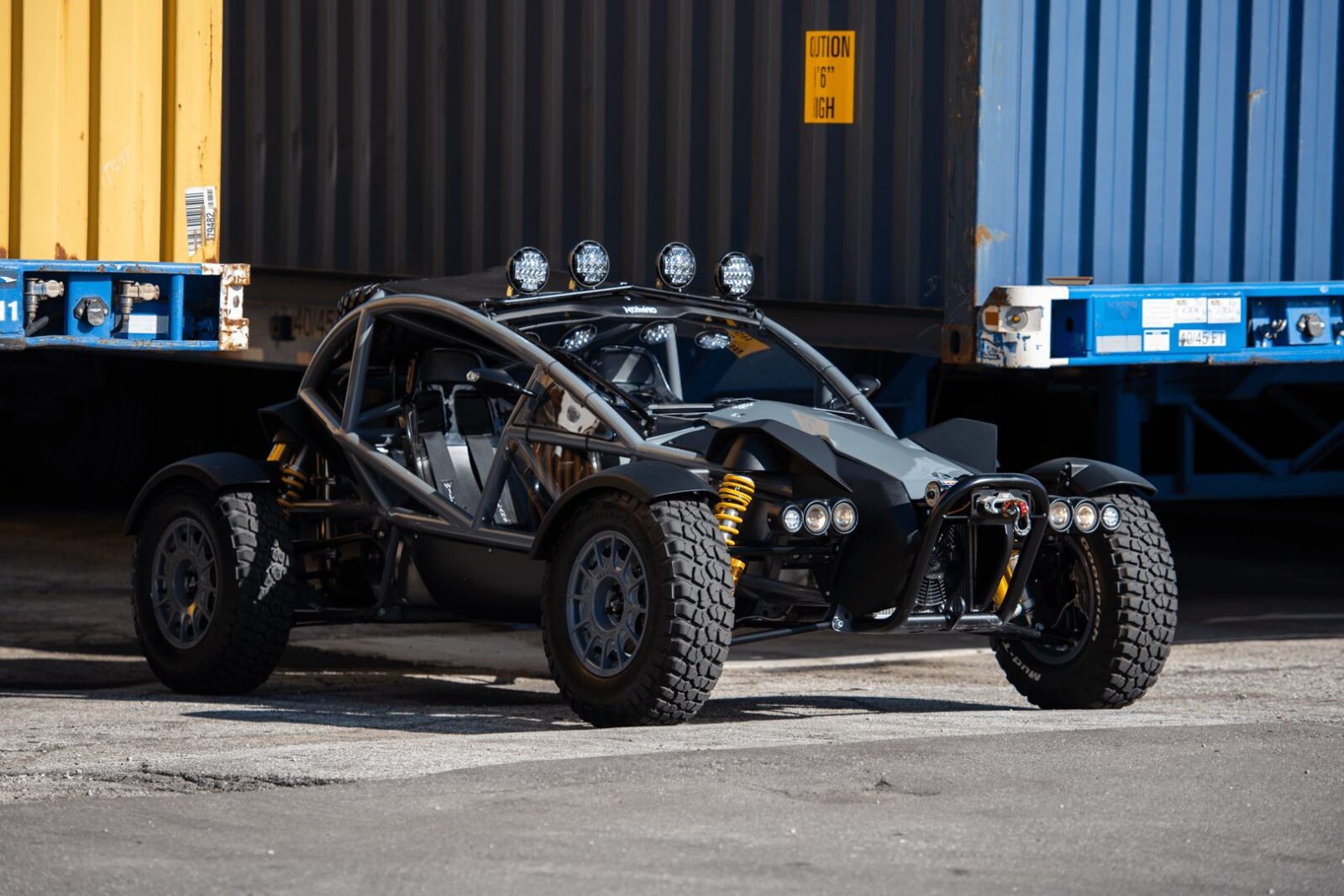 For Sale: A Street-Legal Supercharged Ariel Nomad Tactical Buggy